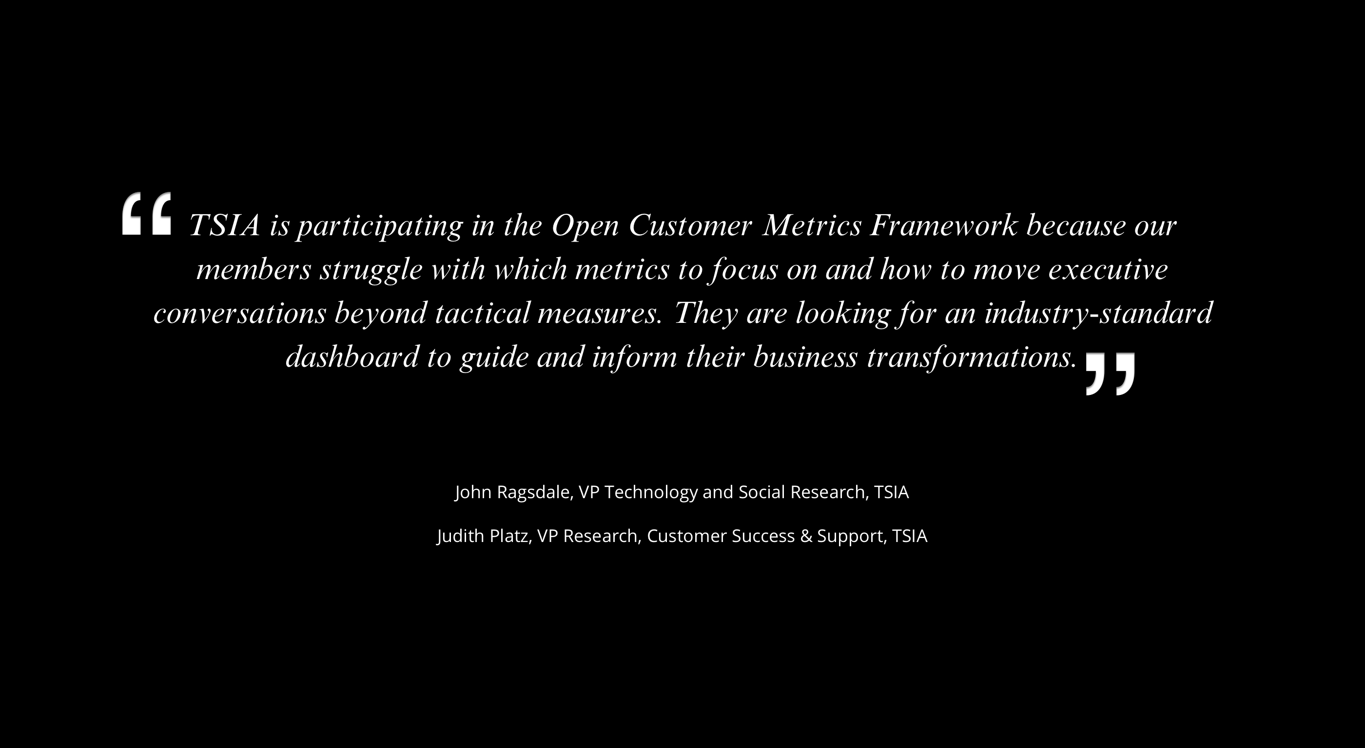 OCMF GROUP – Open Customer Metrics Framework v 1.0 (Spring 2016)